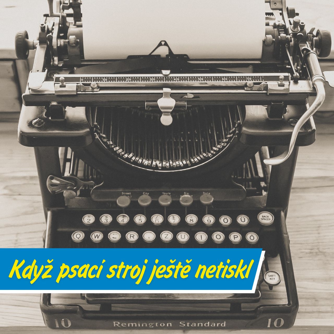 První psací stroj? Vznikl už v roce 1829 | Aktuálně | Rádio BLANÍK